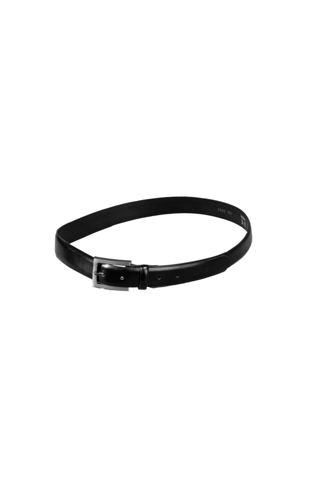 Belt 1" Leather Black